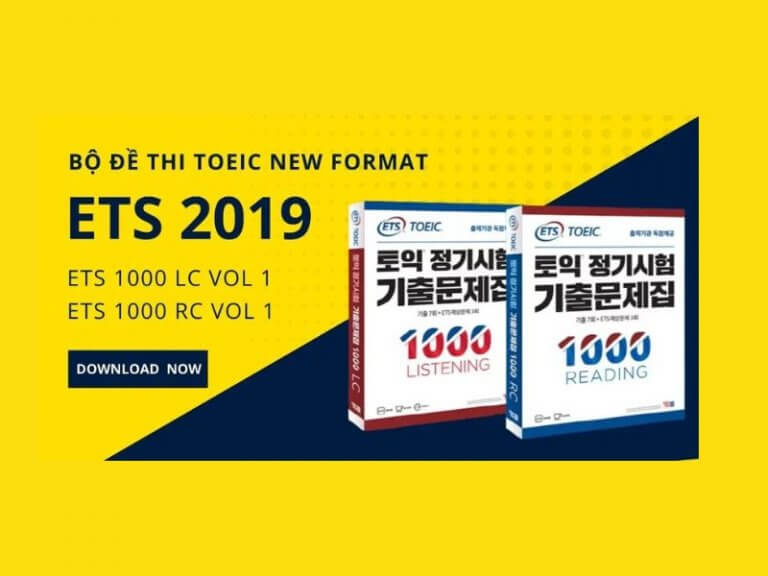 Sách ETS 2019: Tổng hợp bộ đề TOEIC 2019 và đáp án chi tiết